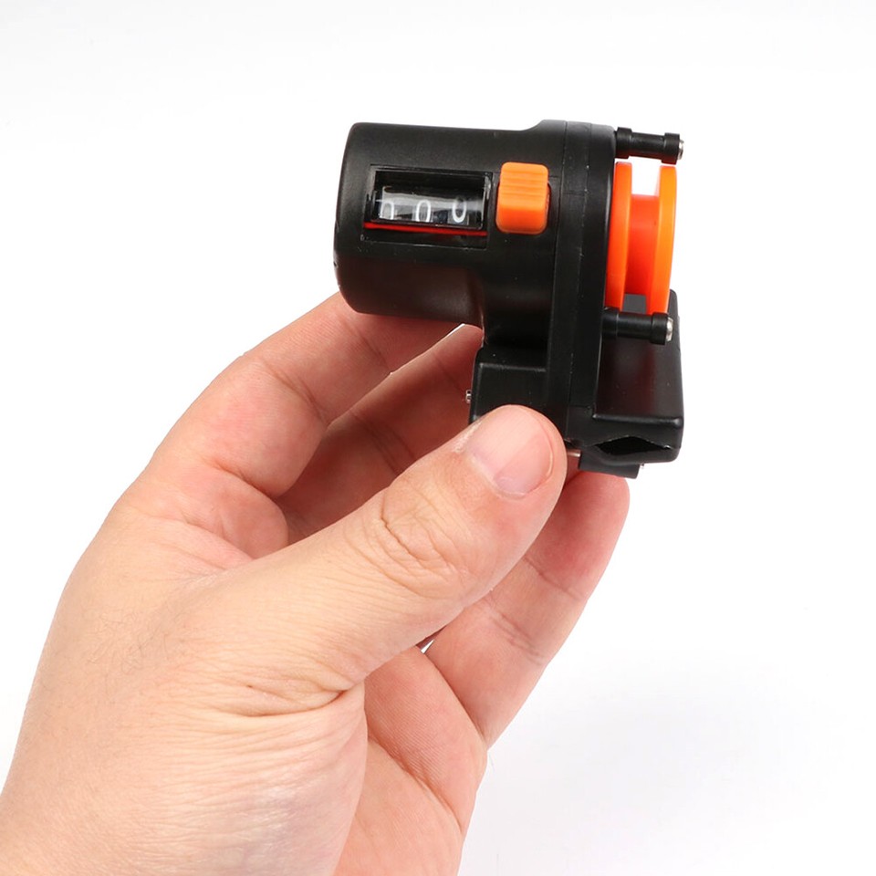 0-999M Digital Fishing Line Length Counter Fishing Line Depth Finder ...