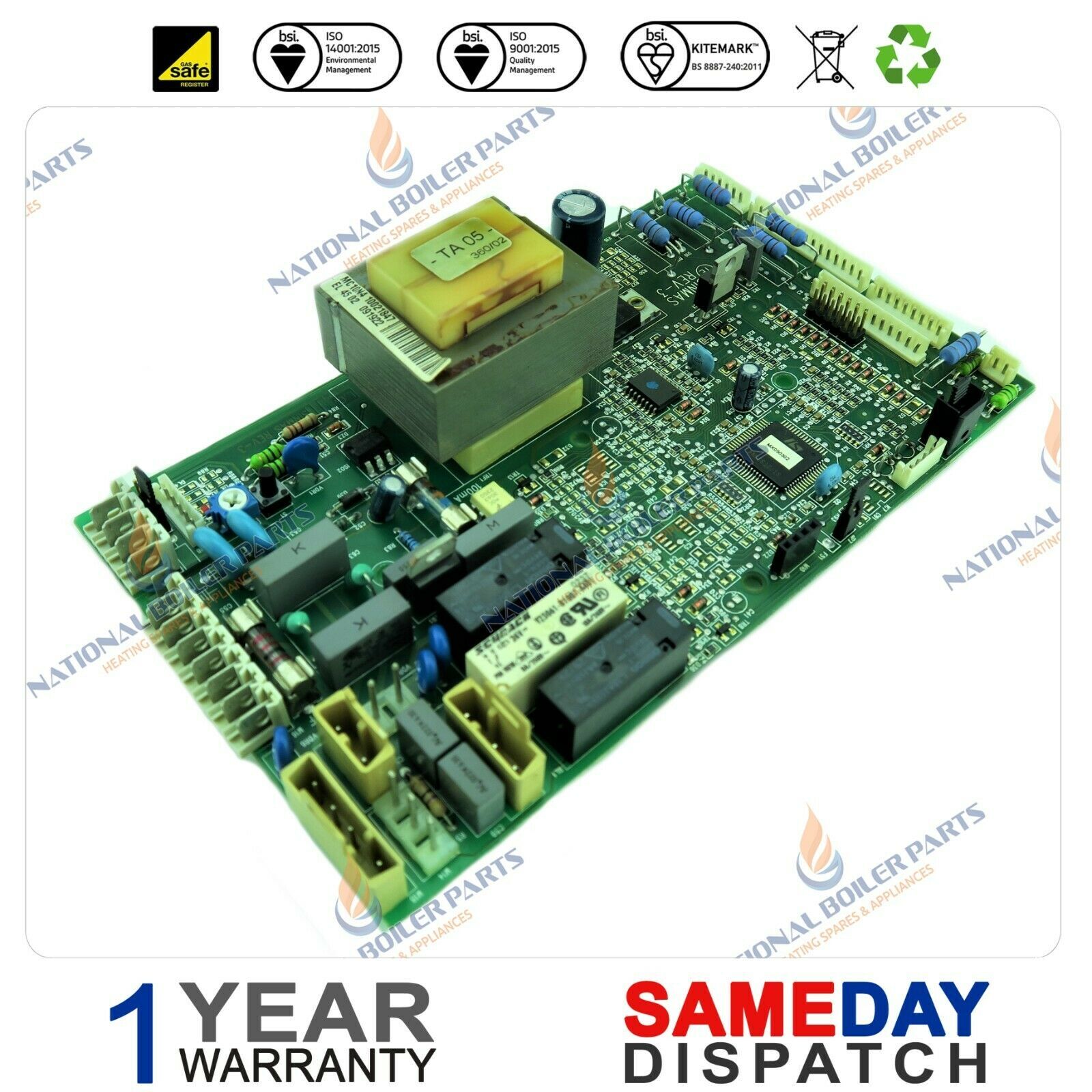 VOKERA LINEA 24 28 & LINEA PLUS MAIN PCB 10024528 REPLACE 1853 10021847 ...