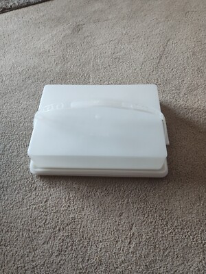 Tupperware - Vintage - Tupperware Cake Carrier w/ Handle - White | eBay