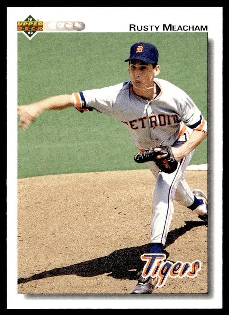1992 Upper Deck Rusty Meacham Detroit Tigers #453 | eBay