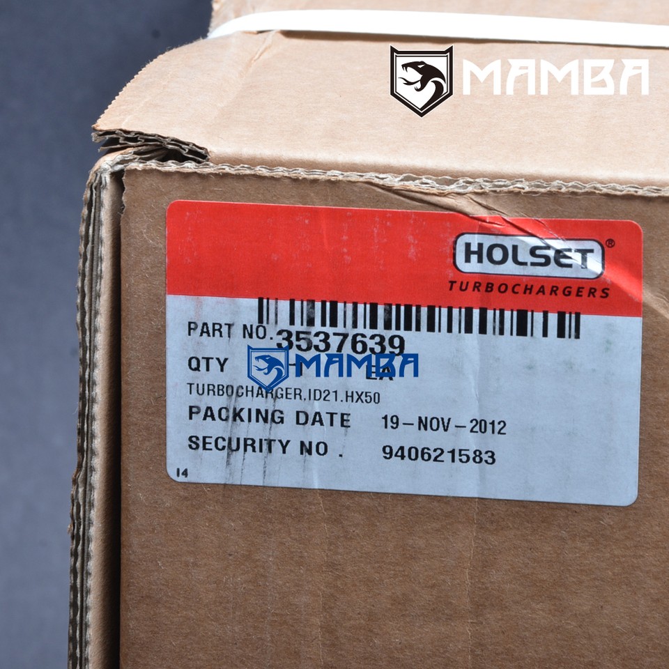 OEM GENUINE New Turbocharger For Holset HX50 3537639 / SCANIA 112 / 113 ...