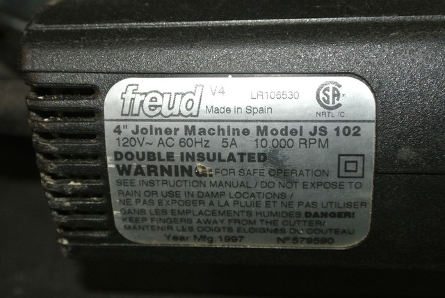 Freud JS102 Corded Electric 4" Joiner Machine ONLY for sale online | eBay