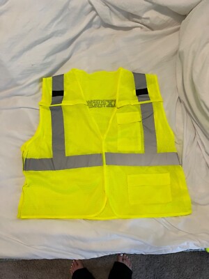 csx railroad intermodal safety vest | eBay