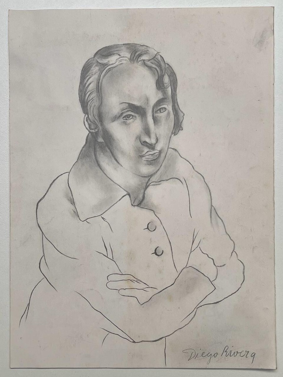 Diego Rivera Zelfportret Kind Portrait Of The Mexican Painter Diego