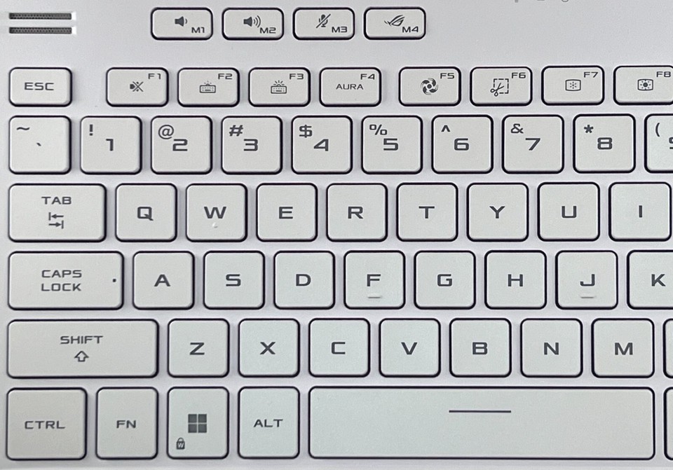 ASUS ROG Zephyrus G14 | WHITE INDIVIDUAL KEYBOARD KEYS KEYCAPS (GA402 ...
