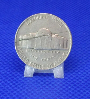 1946 JEFFERSON NICKEL, DEFECTIVE PLANCHET, LAMINATION REVERSE | eBay