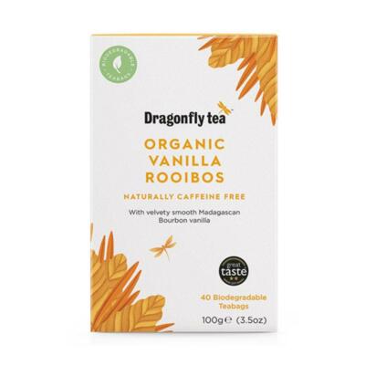 💚 Dragonfly Tea Natural Vanilla Rooibos Tea 40 bags | eBay UK