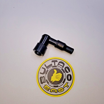 RESISTOR SPARK PLUG CAP BOOT REPLACEMENT FOR NGK 90 DEGREE W/ THREADED ...