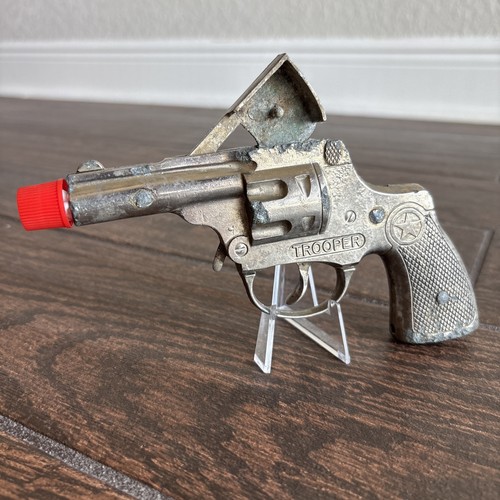 Vintage 1950's HUBLEY TROOPER Cap Gun Die Cast Toy | eBay
