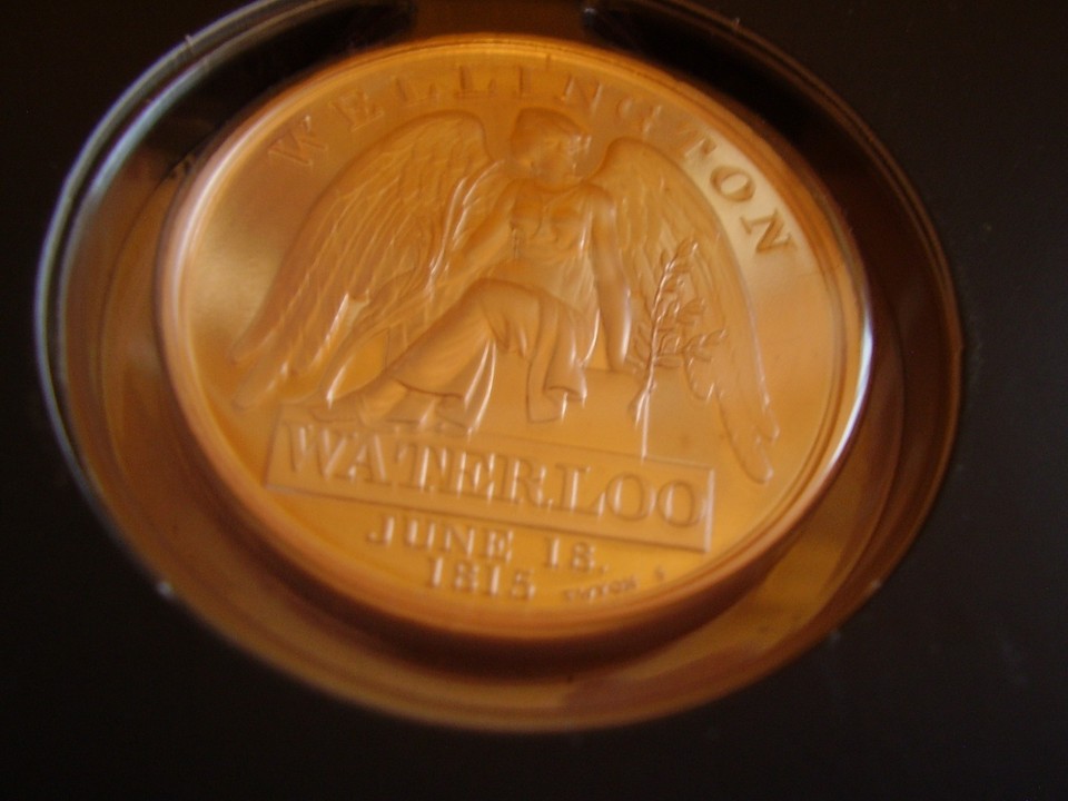 The Battle Of Waterloo 1815-2015 Limited Edition Campaign Medal Coin ...