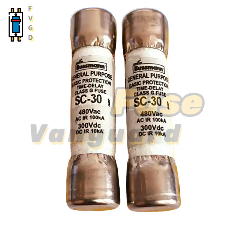1PC Bussmann SC-30 SC30 30A 480V Current Limiting Time Delay Fuse | eBay