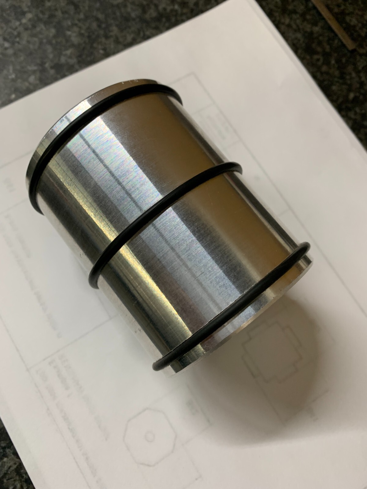 3.5" Long CNC LATHE SPINDLE LINER BAR SUPPORT 2"ID 74mm Spindle bore | eBay