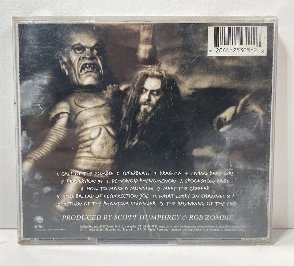 Rob Zombie - Hellbilly Deluxe (CD, 1998) 720642530528 | eBay