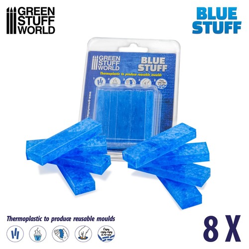 Blue Stuff - 8 bars - Make an instant mold - New Material - Modelling ...