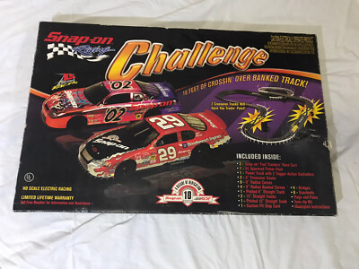 Snap on racing challenge HO Scale Electric Racing Set | eBay
