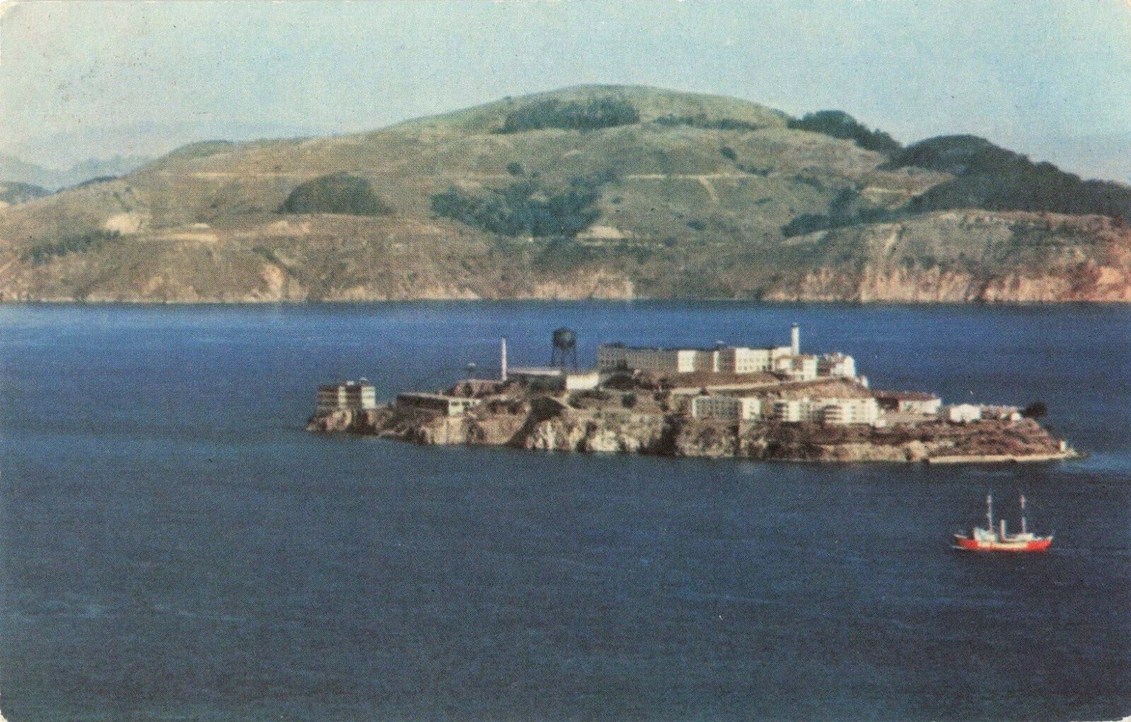 Postcard Alcatraz Island San Francisco California | eBay