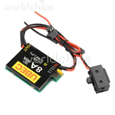 2S-8S 6-36V UBEC-8A BEC & DUAL UBEC Servo Independent Power Supply ...