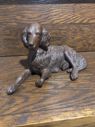Vintage Red Mill Irish Setter Themed Figurine 9.5"x 5" Crushed Pecan ...