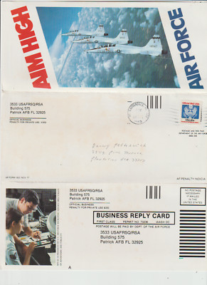 US Scott #O138B Used on USAF Recruiting Official Business Folder | eBay