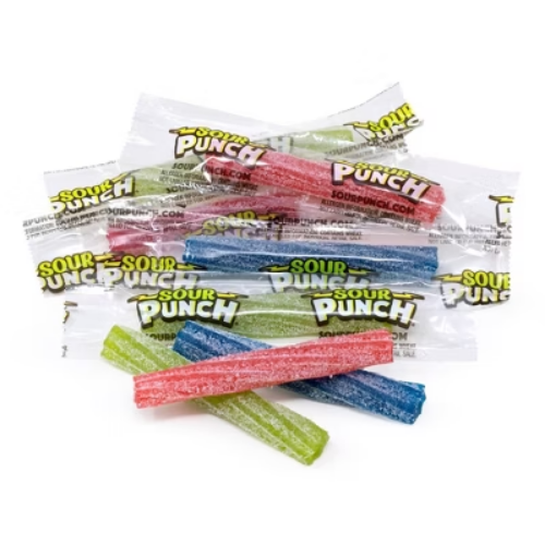 Sour Punch Twists 4 Flavor Tub - 41.44oz/210ct | eBay