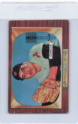 1955 Bowman #128 Mike Garcia Indians EX *DA2503 | eBay