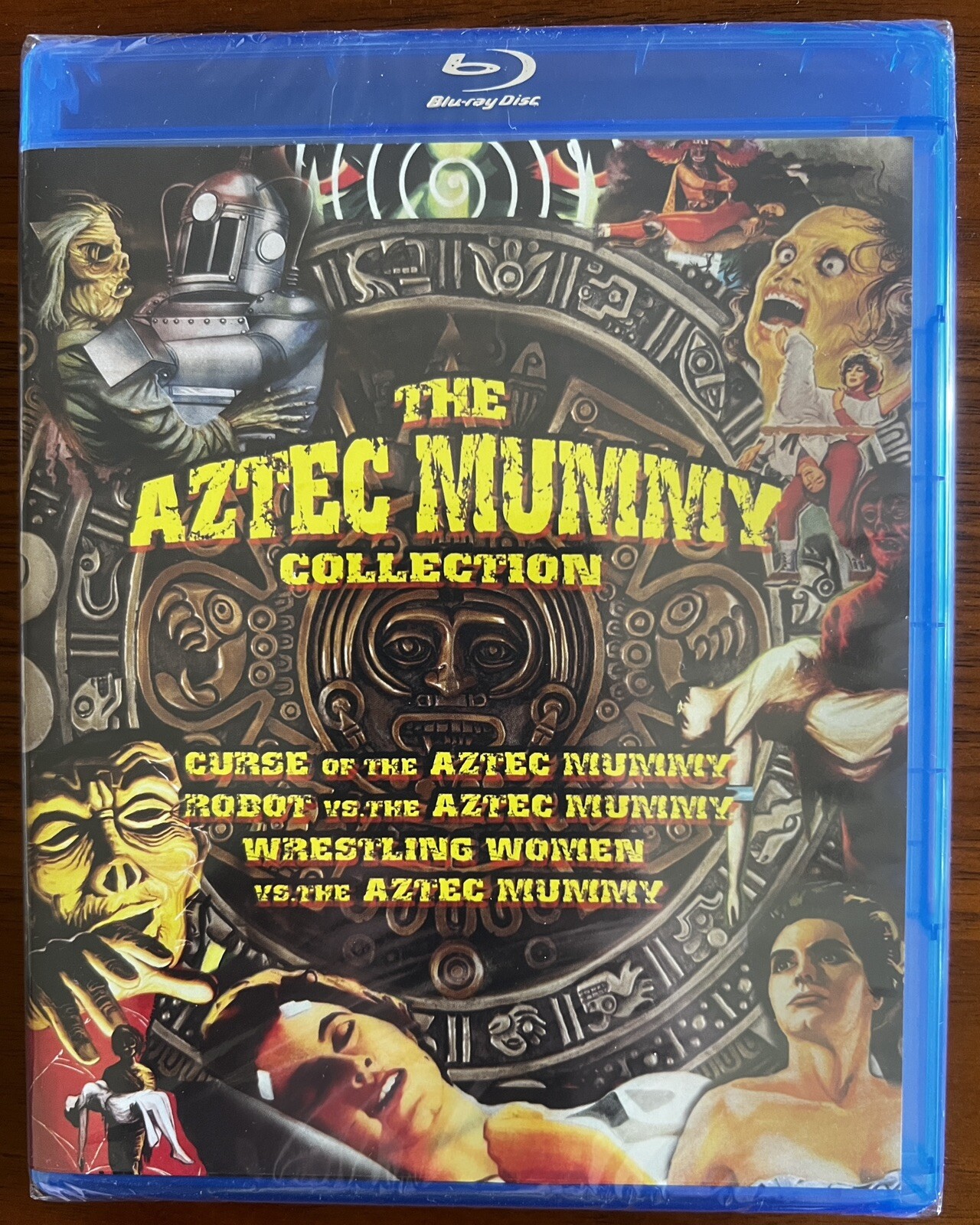 The Aztec Mummy Collection Blu-ray 1957 Sealed 3 Films Zombie Popoca ...