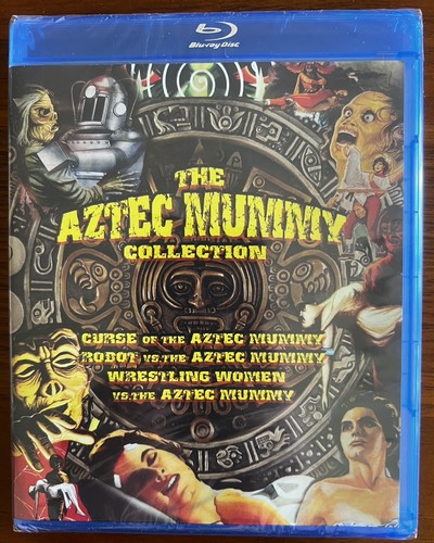 The Aztec Mummy Collection Blu-ray 1957 Sealed 3 Films Zombie Popoca ...