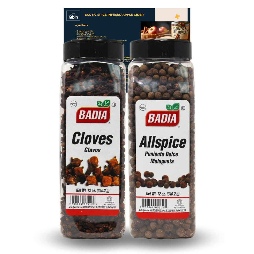 Badia Spice Sensations Bundle/Cloves 12 oz & Allspice 12 oz / Variety ...