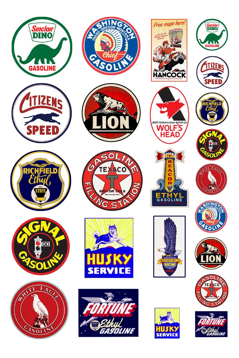 Vintage Gas Station Logos 26 Vintage Gas Station Logo High Res