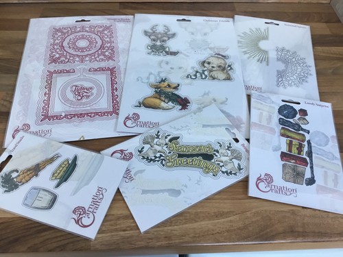 Carnation Crafts, Cutting Dies Bundle. Around The Tree Collection ...