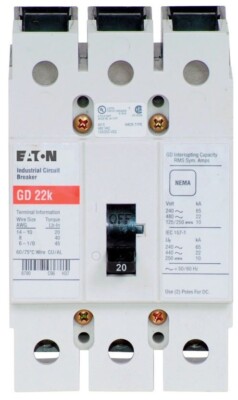 Circuit Breakers - 480 Vac 3 Pole