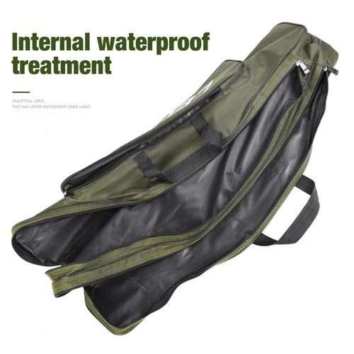 Fishing Rod Case Pole Carrier Storage Tackle Bag Carry Tube Rack ...