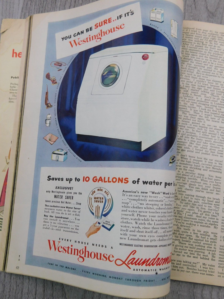 Vintage JAN 1949 True Story Magazine Pulp Fiction Love Vol 59 Great Ads ...