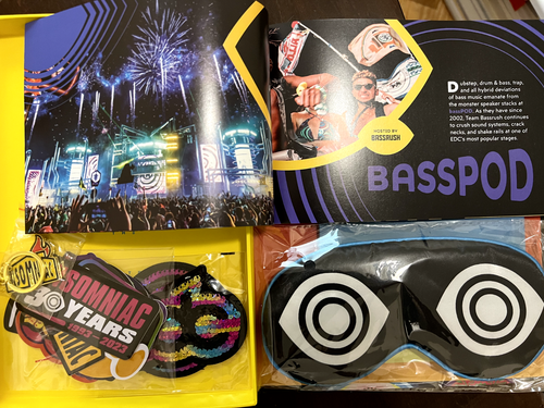 EDC Las Vegas 2023 Swag Box (NO WRISTBAND) Electric Daisy Carnival EDC ...