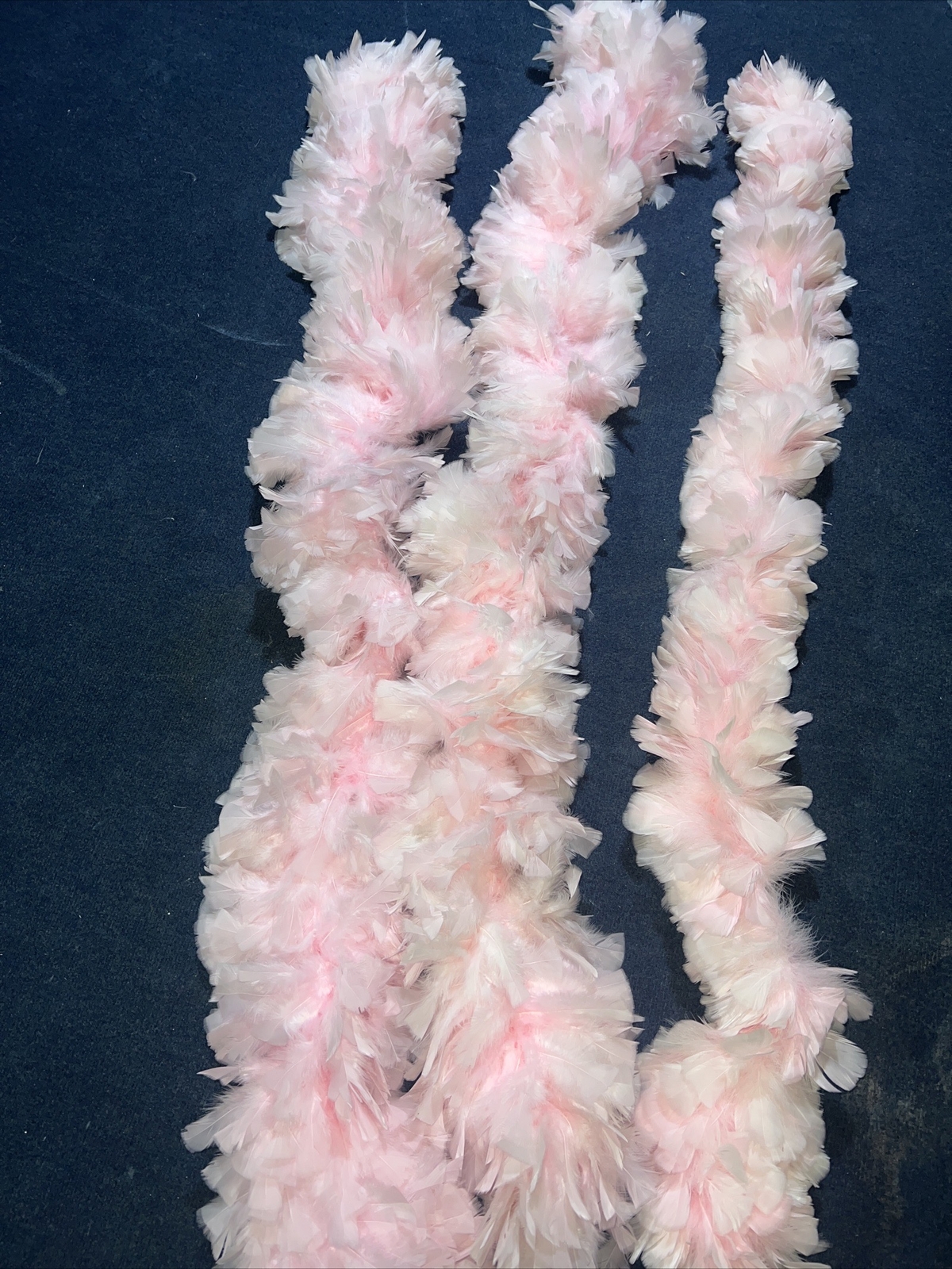 TURKEY BOA - light pink 3 Yards Oversized 6-8" Feathers 150 Grams ...