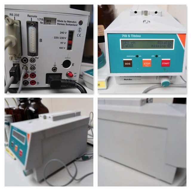 Metrohm 855 Robotic Titrosampler 730 Sample Changer Controller 722 ...