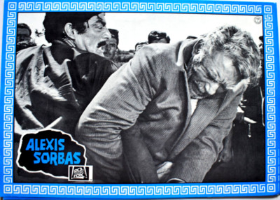 ALEXIS SORBAS Anthony Quinn Irene Papas Alan Bates Kinoaushangfoto ...