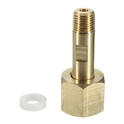 CO-2 CO-3 CGA-320 CO2 Carbon Dioxide Regulator Inlet NUT & 2" NIPPLE ...