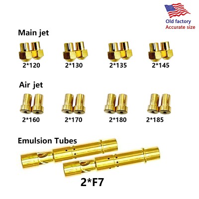 For Weber Single 40 or 44 IDF Main Jet Kit | Brass | 1 Year ...