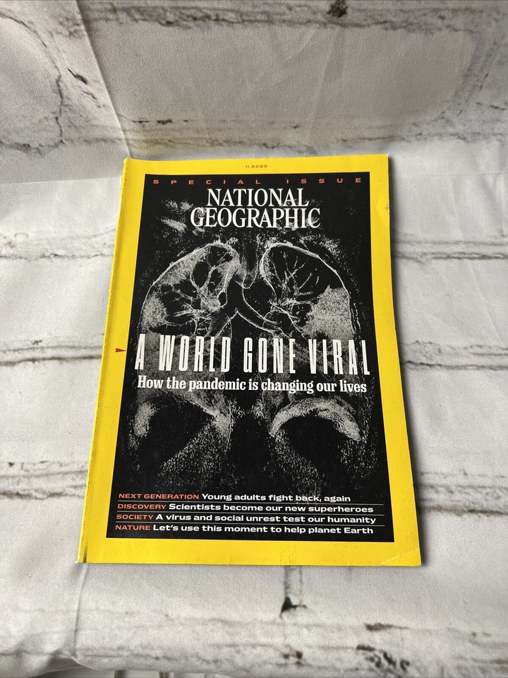 National Geographic November 2020, A World Gone Viral BP | eBay