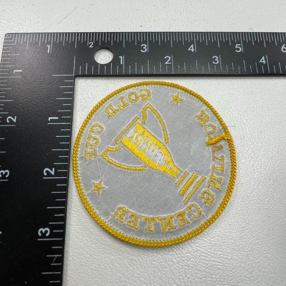 GOLD CUP BOWLING CENTER Bowling Patch 251D | eBay