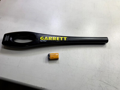Garrett SuperWand Handheld Metal Detector Security Wand 1165800 TSA ...