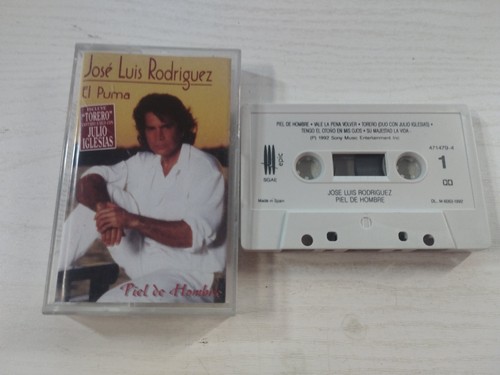 JOSE Luis Rodriguez Piel de hombre el Puma 1992 Epic - Cinta Tape ...