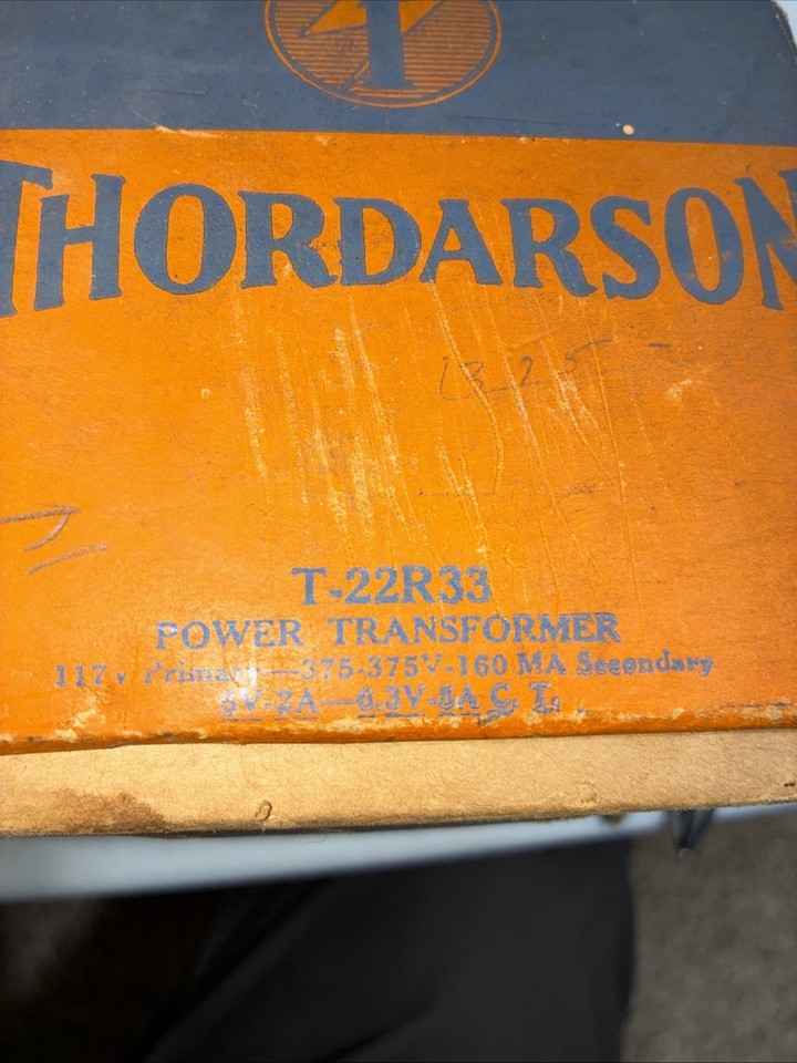NOS Thordarson T-22R33 Power Transformer | eBay