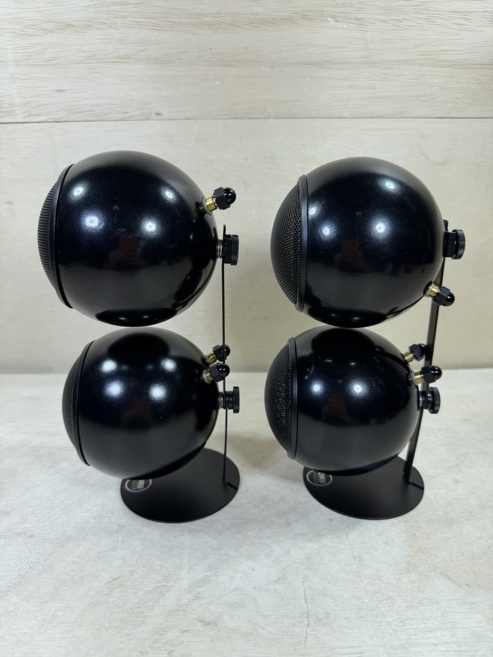 Orb Audio Mod1 Speakers Made in USA On Stands Lot Of 4 Hand Polished ...