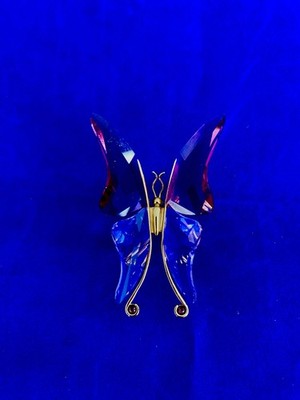 Swarovski Crystal Astara Fuchsia Butterfly Brook Pin No Box | eBay