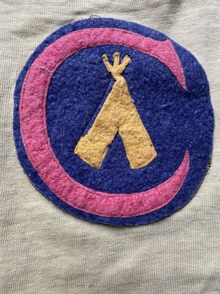 Vtg 20s 30s BSA Firecrafter shirt S Felt Patch antique Indiana Boy ...