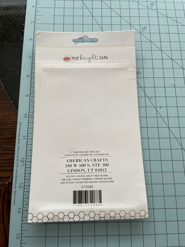 Jen Hadfield-MYBRIGHT LIFE Stamps-Set of 9 Acrylic Stamps- NIP ...