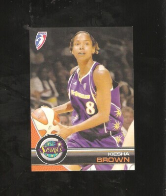 kiesha brown 2008 wnba base,los angeles sparks #54 | eBay
