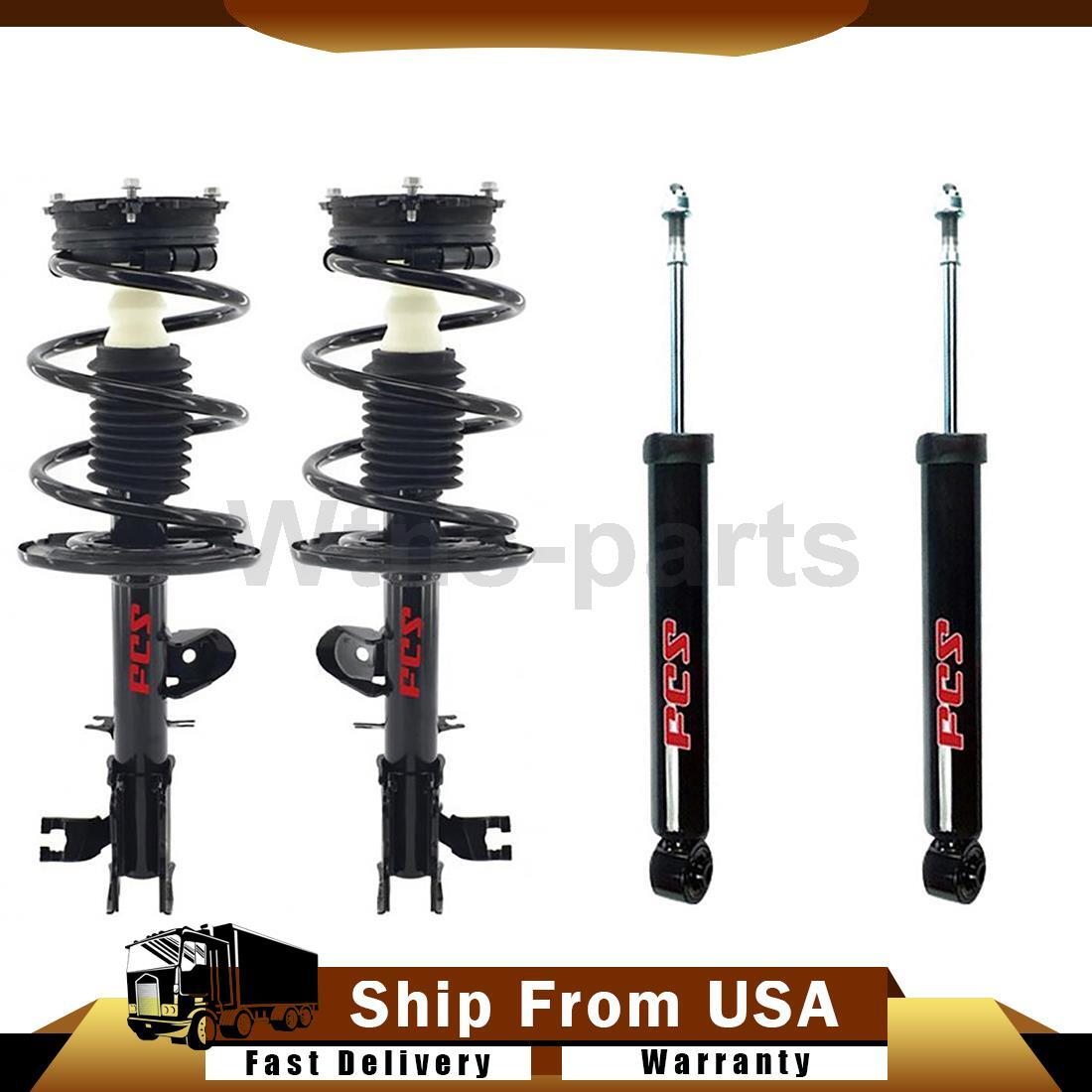 4 FCS Front Rear Shocks Struts Assembly For INFINITI QX60 2019 2018 ...